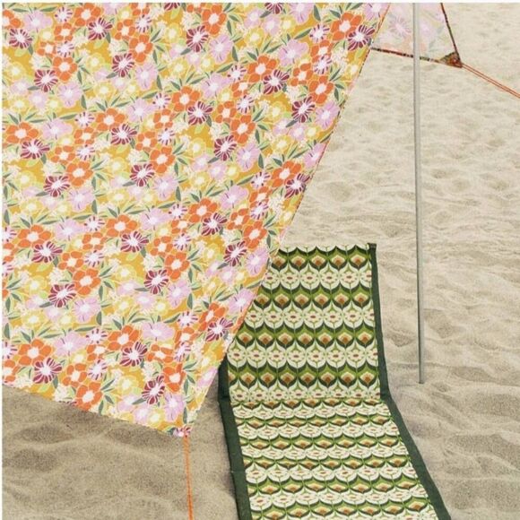 Zara | Skincare | Zara Sun Cover Shade Canopy Retro Floral Printed ...